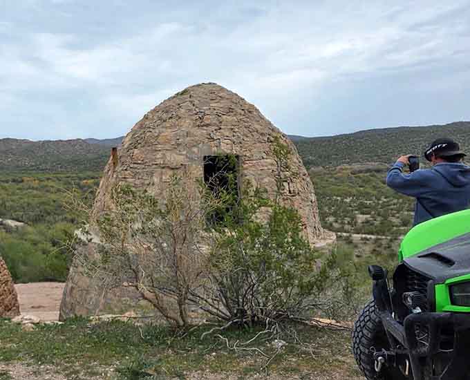 Visitors pause to capture the moment, because some things are too cool not to share, even if your cell service is nonexistent.