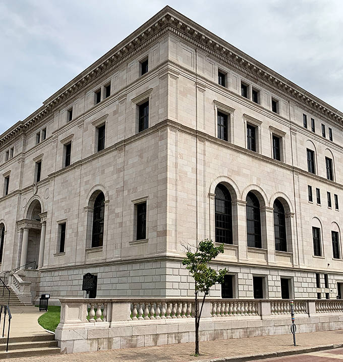 The museum's exterior blends rustic charm with artistic flair &ndash; its wildlife murals offering a preview of the natural wonders waiting inside.