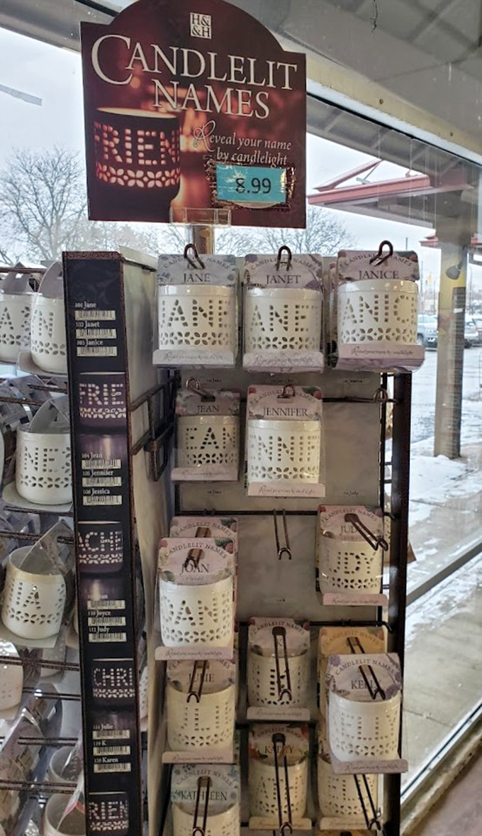 Your name in lights &ndash; or at least in candlelight! These personalized luminaries add a warm glow to any room, especially if you're named Janet.