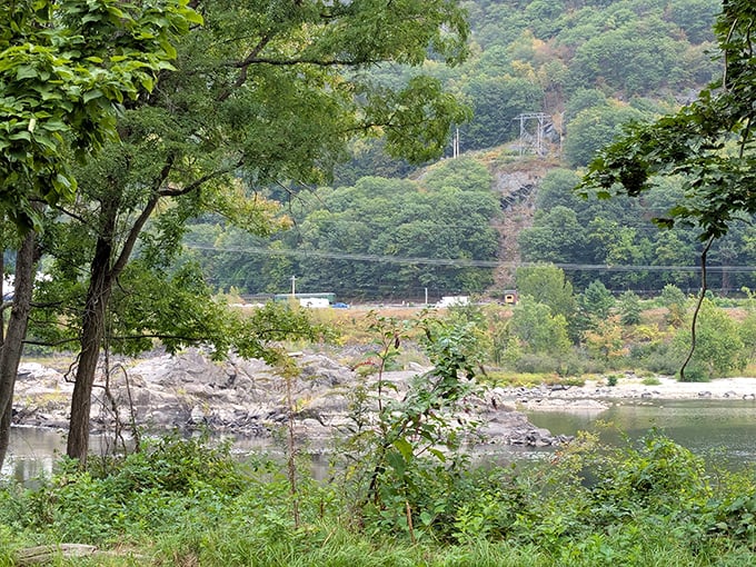 The River shaped Bellows Falls' destiny, its powerful waters carving both the landscape and the town's industrial heritage over centuries.