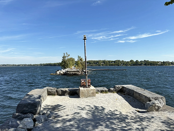 A peaceful lookout point invites contemplation &ndash; where locals have been known to spend hours watching the changing patterns of light on water.