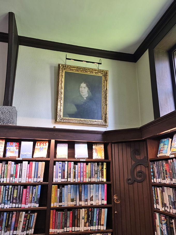 Contemporary bestsellers mingle with timeless classics on these shelves, where every spine represents a world waiting to be explored.