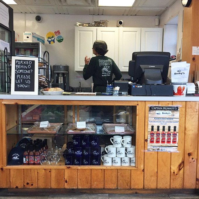 Where the magic happens &ndash; the order counter bustling with activity as staff orchestrate the delicious symphony of diner classics.