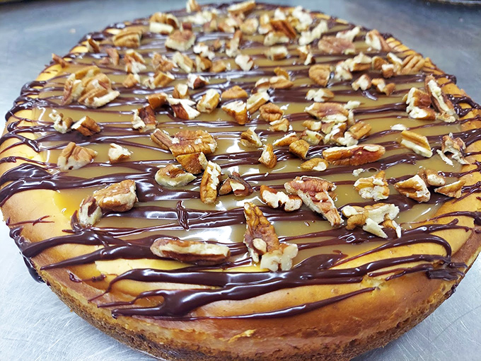 This caramel pecan cheesecake isn't just dessert &ndash; it's therapy without the hourly rate, solving problems one decadent bite at a time.