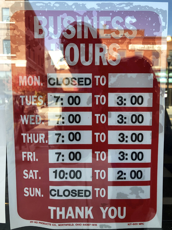 Business hours posted clearly &ndash; plan your cat caf&eacute; adventure accordingly to avoid disappointment!