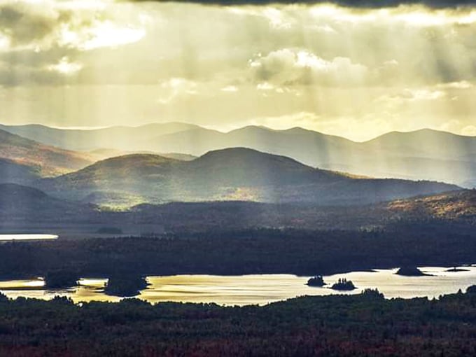 Attean Pond's wilderness shoreline offers swimmers a glimpse of Maine as it once was &ndash; untouched, pristine, and crystal clear.