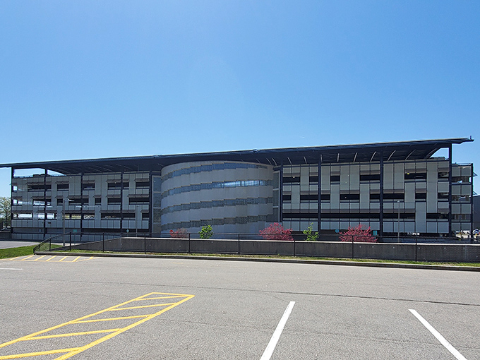 Portland's modern transportation center welcomes travelers with sleek design and efficient service, making coming and going a breeze.