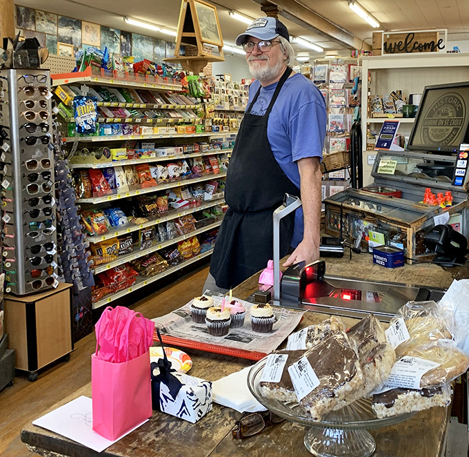 The counter area serves as mission control for this whole operation, where friendly faces transform simple transactions into genuine human connections worth the trip alone.