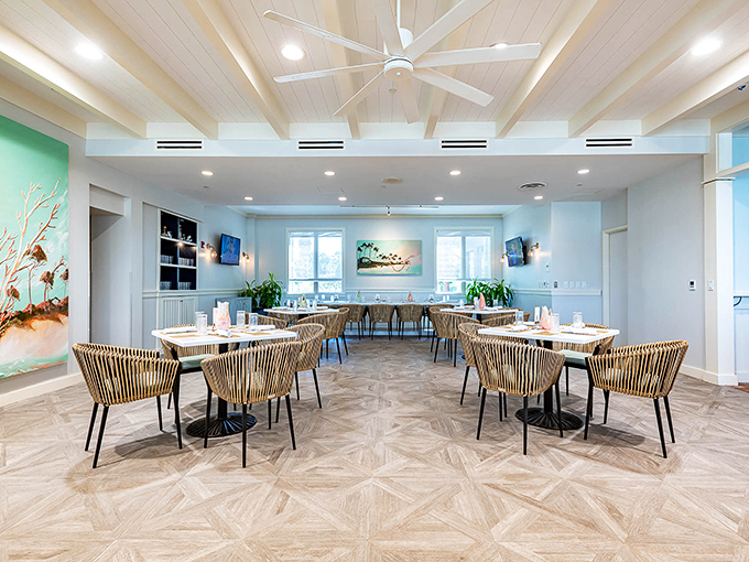 Another dining space where calories are legally required to take the day off while you focus on flavors instead.