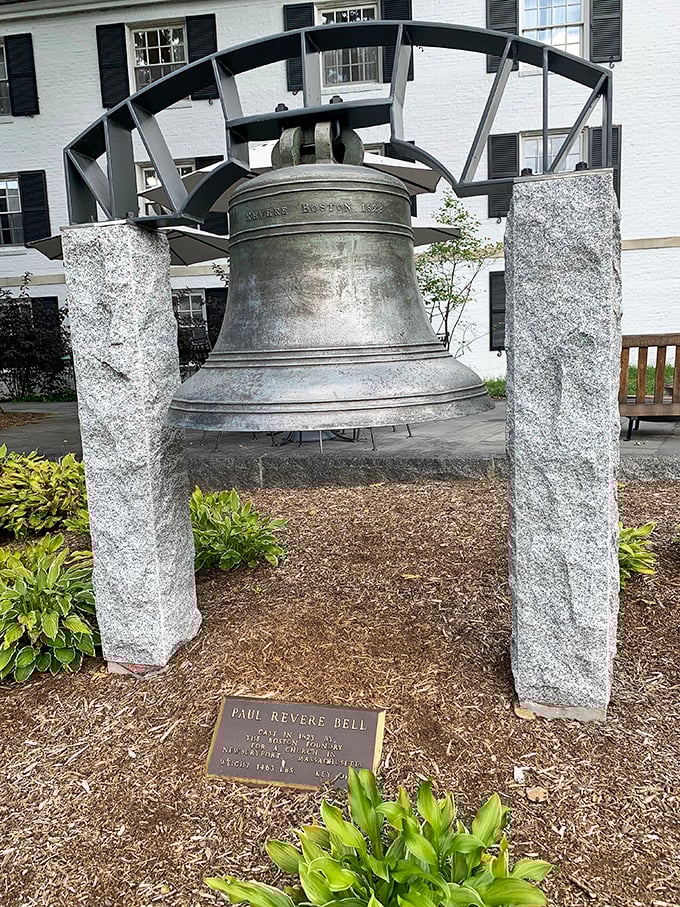The Paul Revere Bell stands as a tangible piece of American history &ndash; cast by the famous patriot himself, it's witnessed centuries of stories.