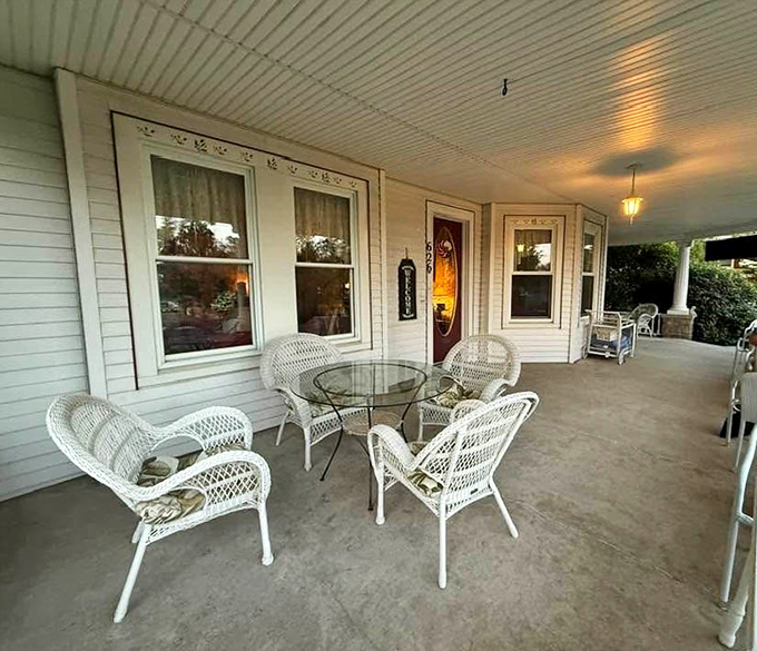 The porch isn't just an architectural feature but a lifestyle choice &ndash; where conversations linger and time slows to a pleasant crawl.
