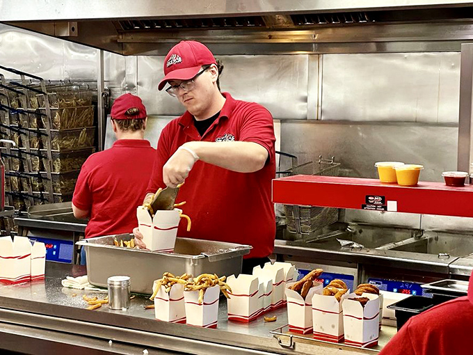 Behind every great meal are dedicated hands &ndash; Al's staff works with the precision and care that comes from true pride.