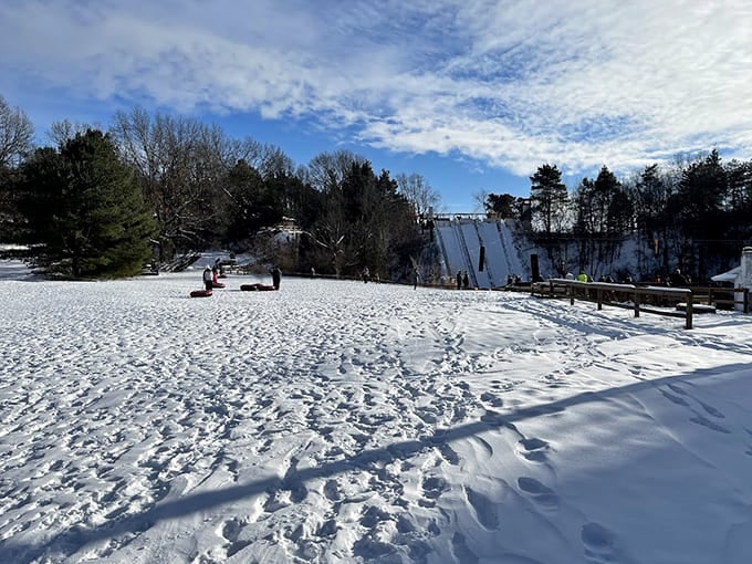 Wide open spaces mean room for everyone to enjoy their winter adventures without feeling crowded or rushed through the experience.
