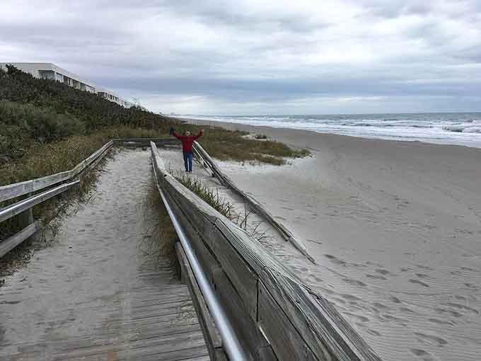 Beachside views reveal why people dream of Florida, with turquoise waters that seem almost too beautiful to be real.