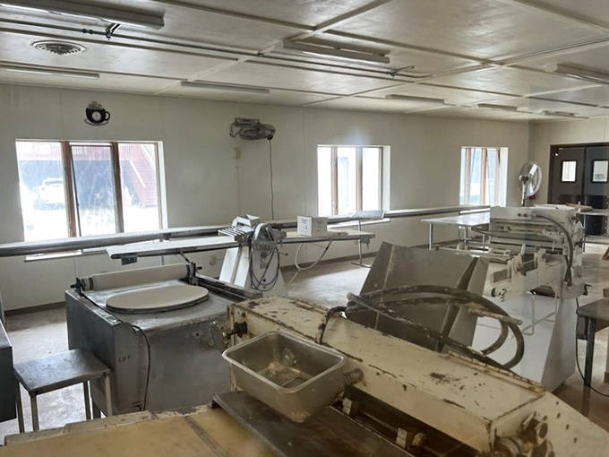 Where the magic happens &ndash; Norsland's production area reveals the specialized equipment and practiced hands behind each perfect piece of lefse.