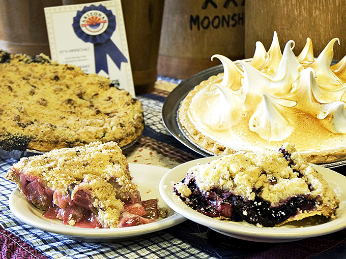 Rock Springs Cafe's award-winning pies feature flaky crusts and generous fillings &ndash; a slice of homemade heaven worth the drive.