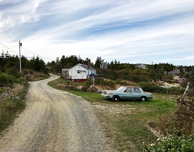 Maine's back roads &ndash; where GPS signals go to die and locals give directions like "turn left at the big pine tree."