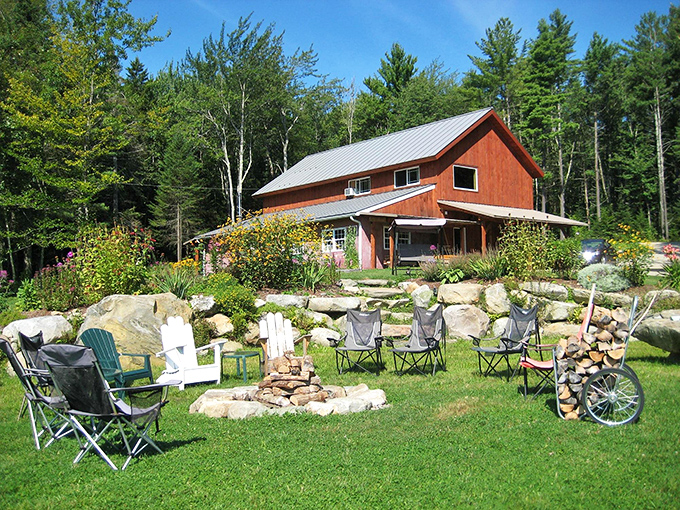 Rustic cabins nestled among Ripton's trees offer the perfect balance of comfort and wilderness &ndash; screened porches practically demanding you sit with morning coffee and watch the world wake.