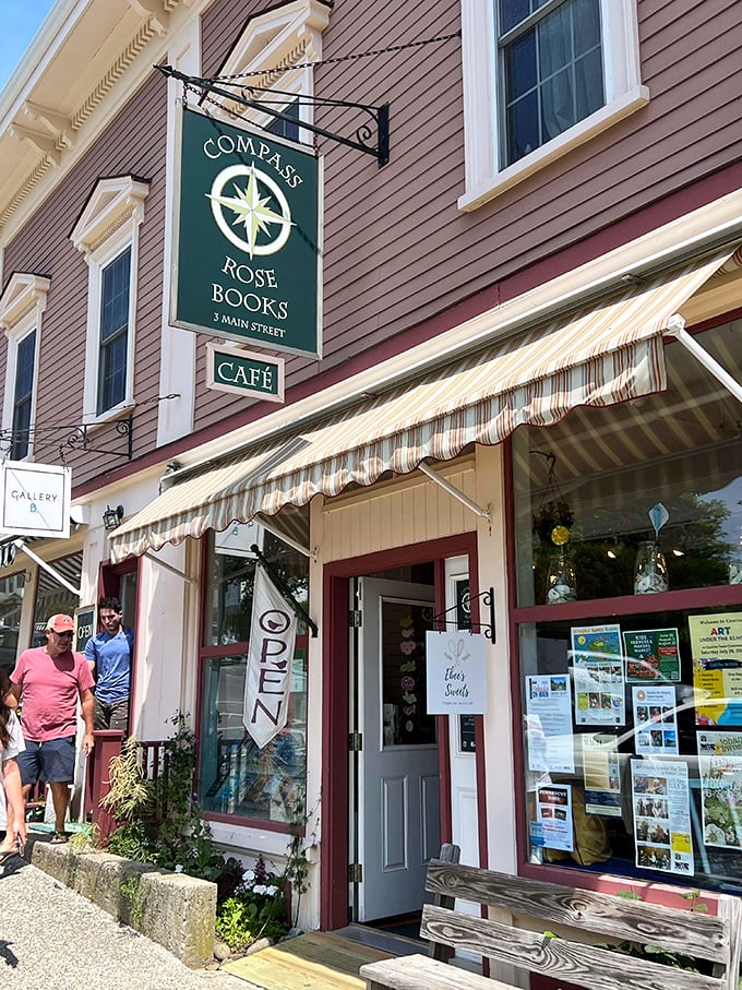 Compass Rose Books combines literary treasures with café comforts, proving that good reads and good eats make perfect companions.
