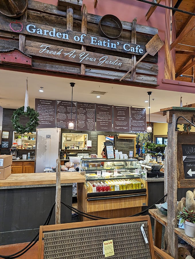 Order at the counter, grab your food, find happiness; it's a simple formula that works every single time.