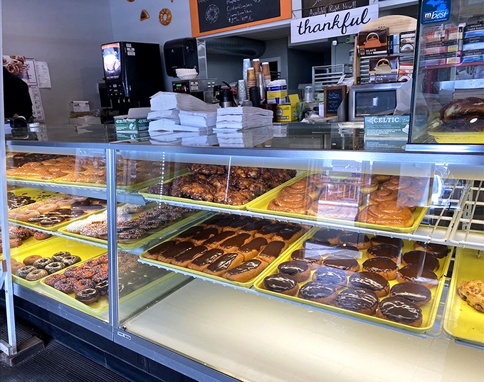 Where dreams come true&mdash;glass cases displaying edible art that makes choosing just one an existential crisis.