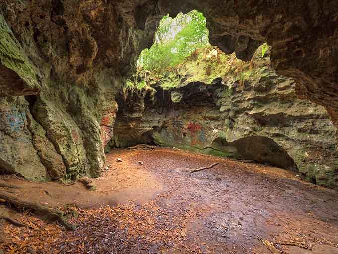 Dames Cave opens up like the earth decided to share its secrets with anyone brave enough to bring a flashlight and sense of adventure.