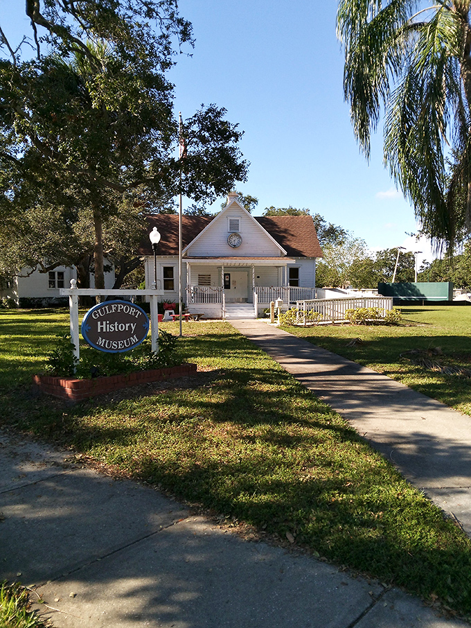 The Gulfport History Museum preserves the town's rich heritage in a charming cottage, where stories of yesteryear come alive through local artifacts.