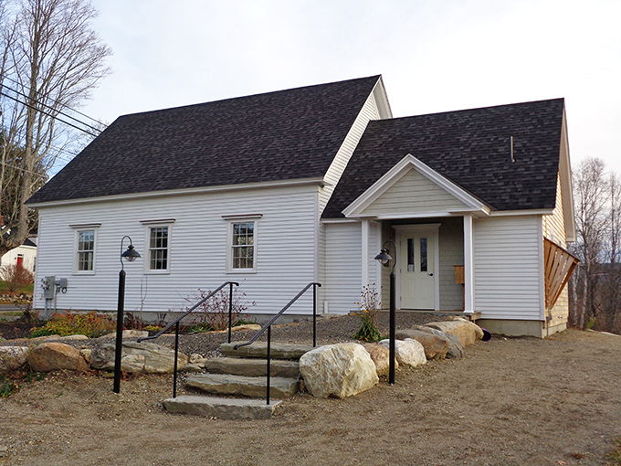 Lincolnville Community Library: This charming converted schoolhouse now houses books instead of students, proving that even small towns value big ideas.