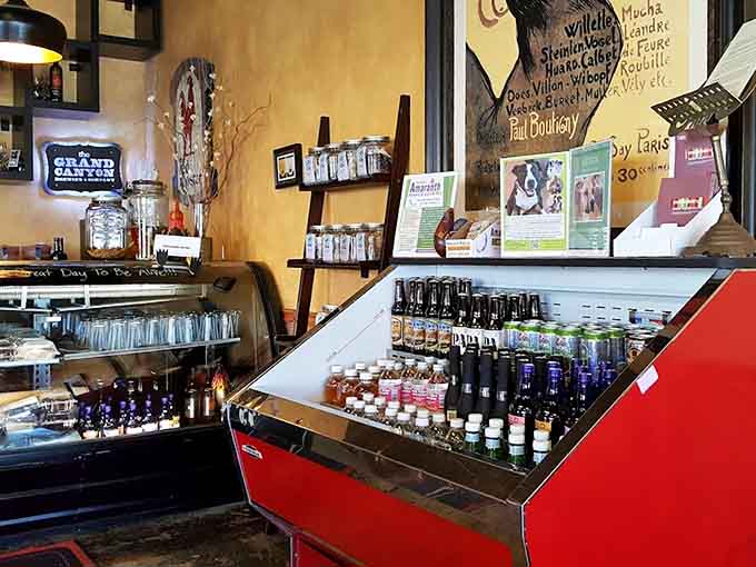 The beverage program includes quality coffee and creative drinks that complement the food rather than just filling your cup.