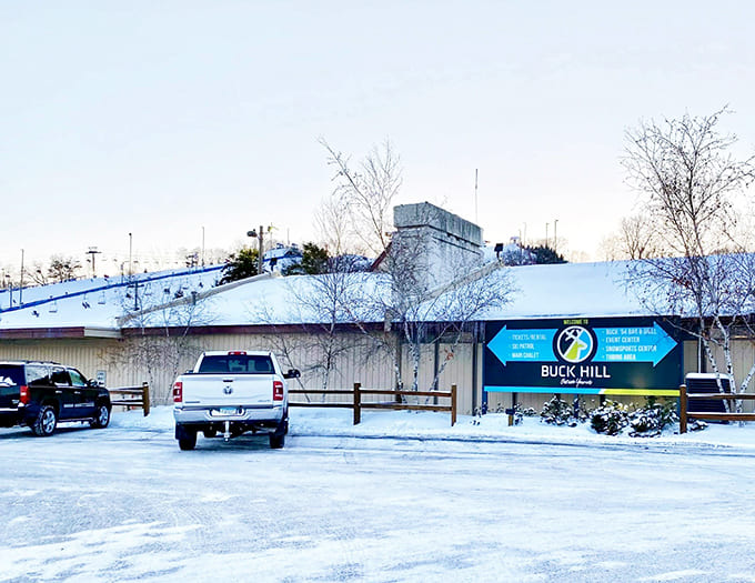 The parking lot fills with vehicles carrying families ready for adventure, each car a promise of laughter to come.