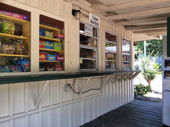 The humble concession stand offers welcome provisions for hungry adventurers &ndash; though seasoned visitors know to pack their own feast.