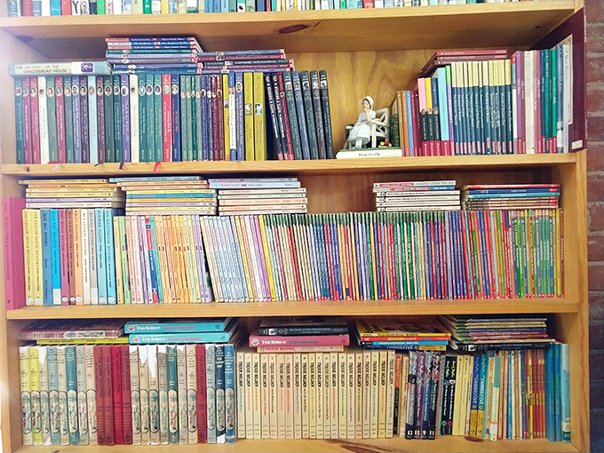 Classic literature mingles with contemporary fiction in this literary melting pot where Dickens might share shelf space with today's bestsellers.