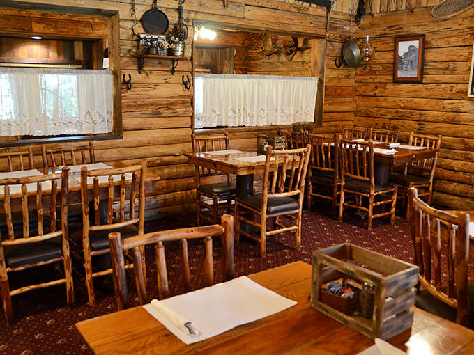Rustic charm isn't manufactured here &ndash; it's earned through decades of serving comfort food in a space that feels like a northwoods hug.