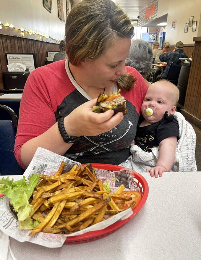 Multi-generational dining at its finest &ndash; proving Big Daddy's burgers are loved by Minnesotans from their first teeth to their dentures.