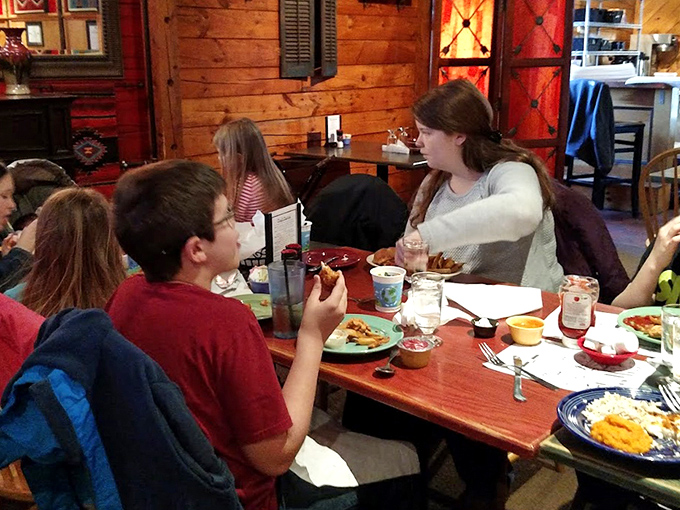 Families gather around tables creating memories over meals &ndash; the next generation of Mac's regulars getting their start early.