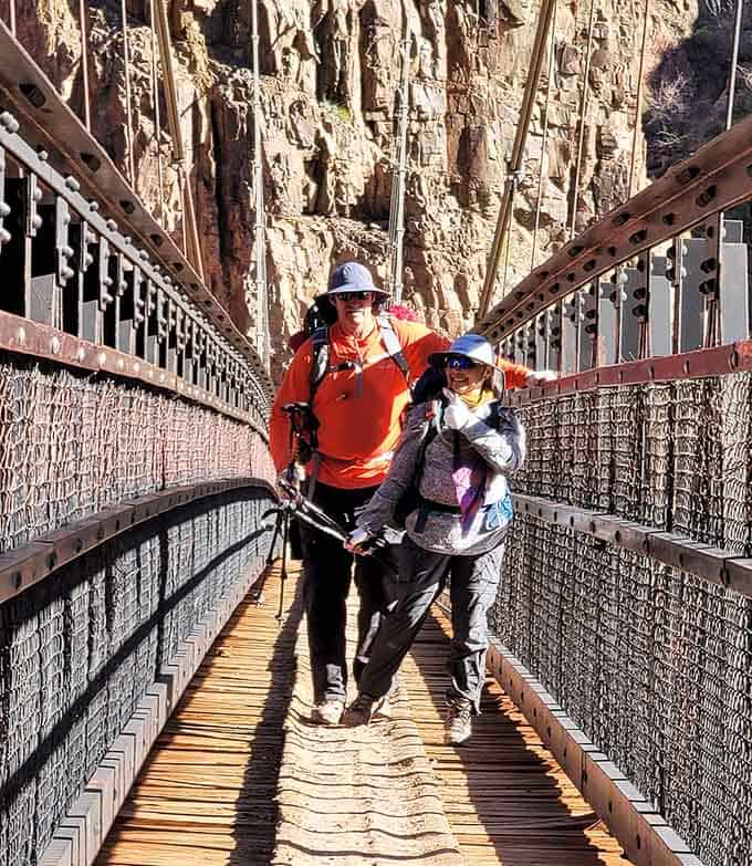Drinking water stations along some trails are more precious than gold when you're hiking in the canyon's heat.