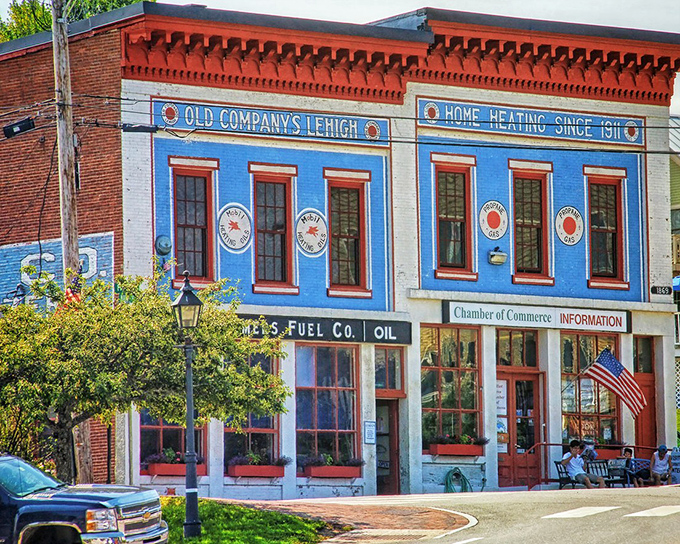 Belfast's Chamber of Commerce building exemplifies the town's commitment to preserving its architectural heritage while serving modern needs.