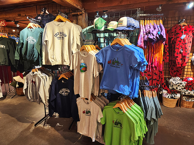 Wear your Vermont pride with Cold Hollow's colorful array of apparel &ndash; because nothing says "I have excellent taste" like a shirt from a cider mill.