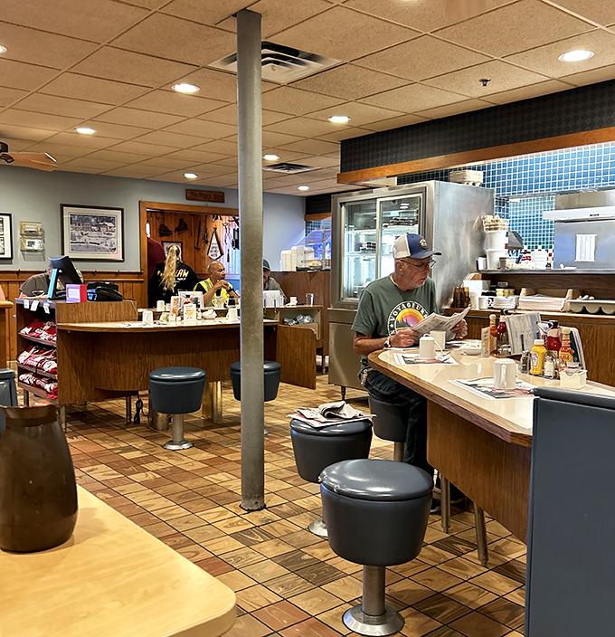 The counter culture is alive and well, where solo diners find community and newspapers still serve as breakfast companions.