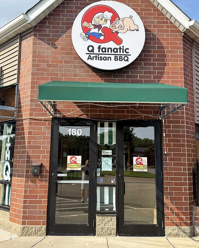 The wooden facade promises simple pleasures inside&mdash;a doorway to some of Minnesota's most satisfying comfort food.