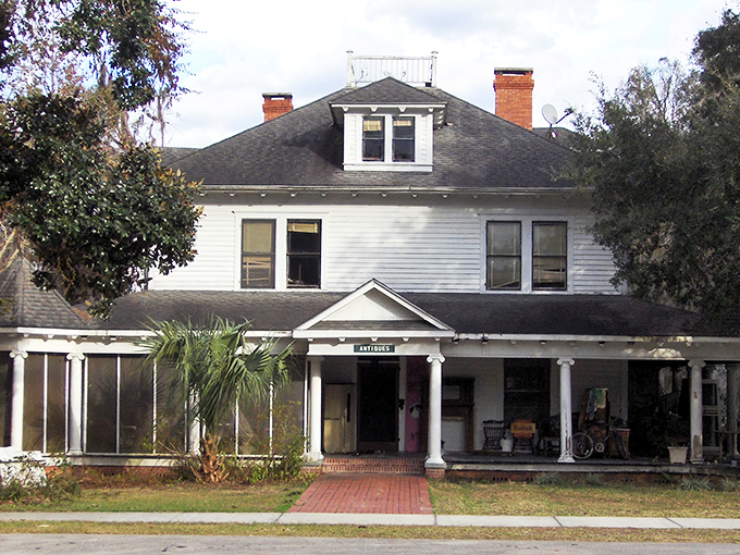 The Fontaine House stands as a testament to when porches were for sitting and neighbors actually knew each other.