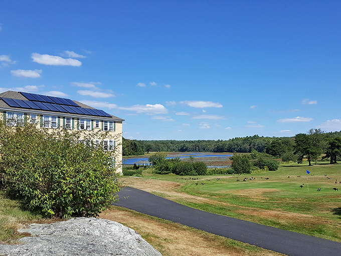 Sebasco Harbor Resort blends seamlessly into its natural setting, offering golf with a view that makes keeping your eye on the ball nearly impossible.