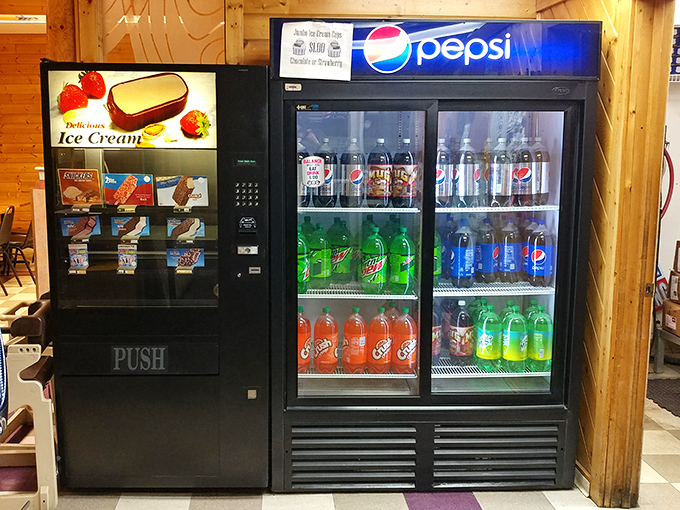 Sweet treats and cold beverages await, because what's a pizza feast without the perfect drink to wash it down?