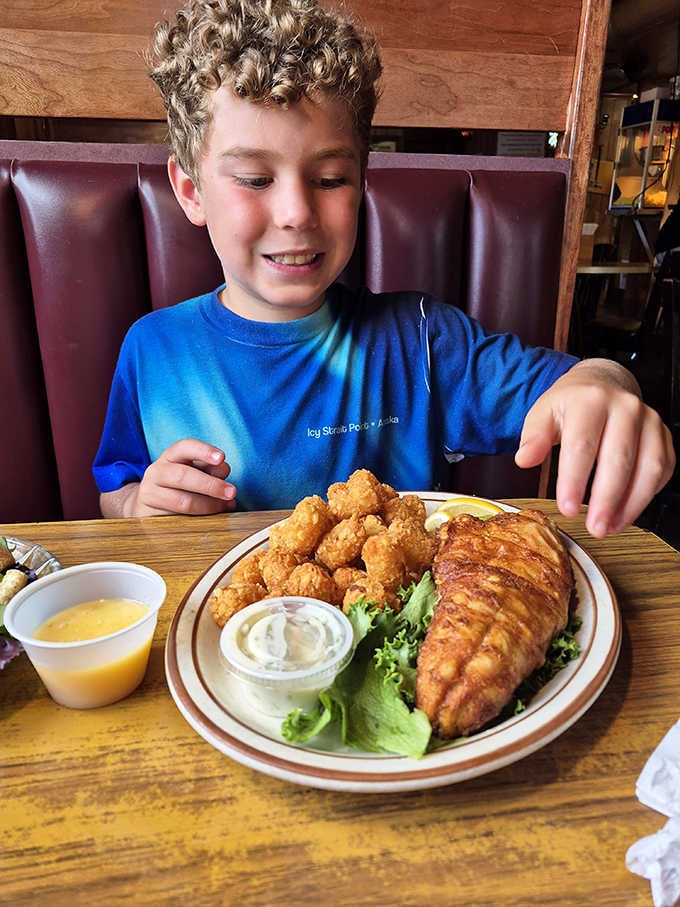 Young diners discover real food beyond typical kids' menu fare, creating the next generation of Meister's loyal customers.
