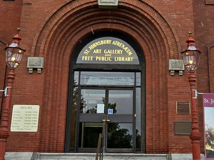 The entrance with its arched doorway and period lighting fixtures welcomes you like you're about to enter somewhere truly special, because you are.