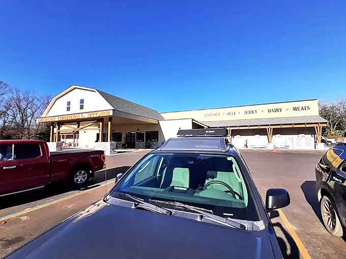 The welcoming storefront beckons shoppers inside, where unexpected discoveries await around every corner.