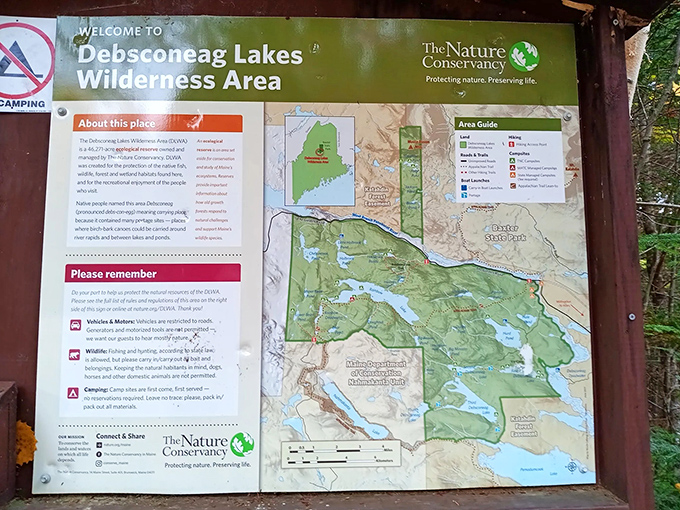 The Nature Conservancy's stewardship ensures this 46,271-acre wilderness remains pristine for generations of adventurers to come.