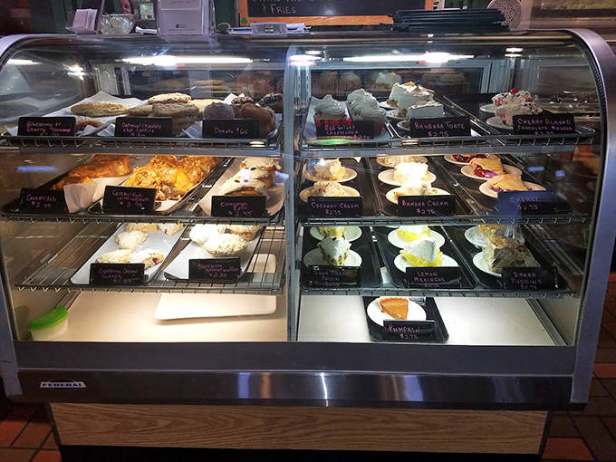 The bakery case at McCormick's&mdash;where diets go to die happy deaths and "I'll just have a bite" becomes the lie you tell yourself.