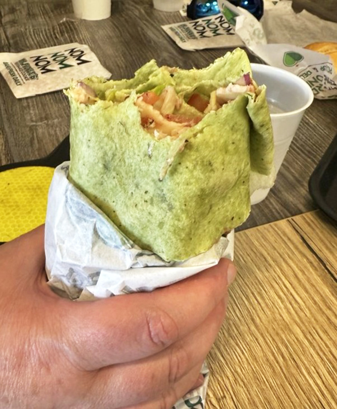 A wrap that proves not all heroes wear capes &ndash; some wear spinach tortillas packed with fresh ingredients instead.