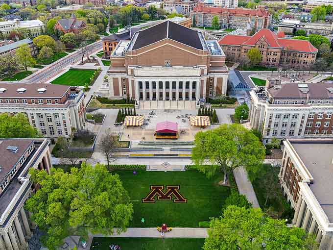 Historic buildings house modern learning, where Minnesota students receive excellent education in settings that honor the past while embracing the future.